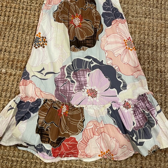 GAP | Dresses | Gapkids Girls Lined Cotton Floral Sundress Size 8 ...